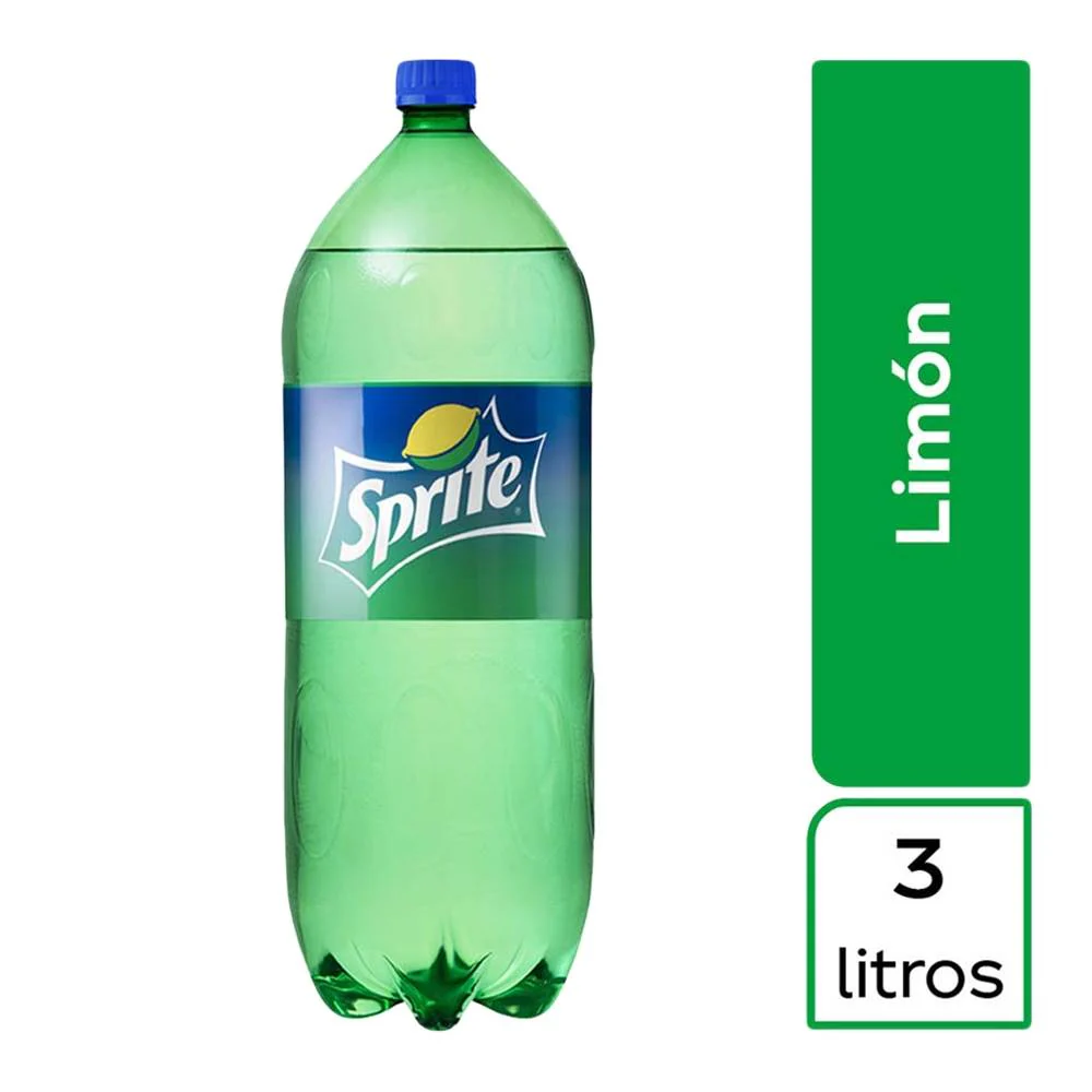 lima-limon, sprite, 3 lts, pieza | Agrotitlan